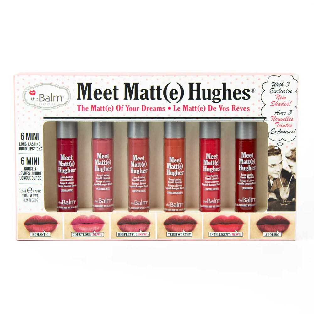 THE BALM MEET MATTE HUGHES MINI LIP SET VOL.12 – Cosmetic Candy